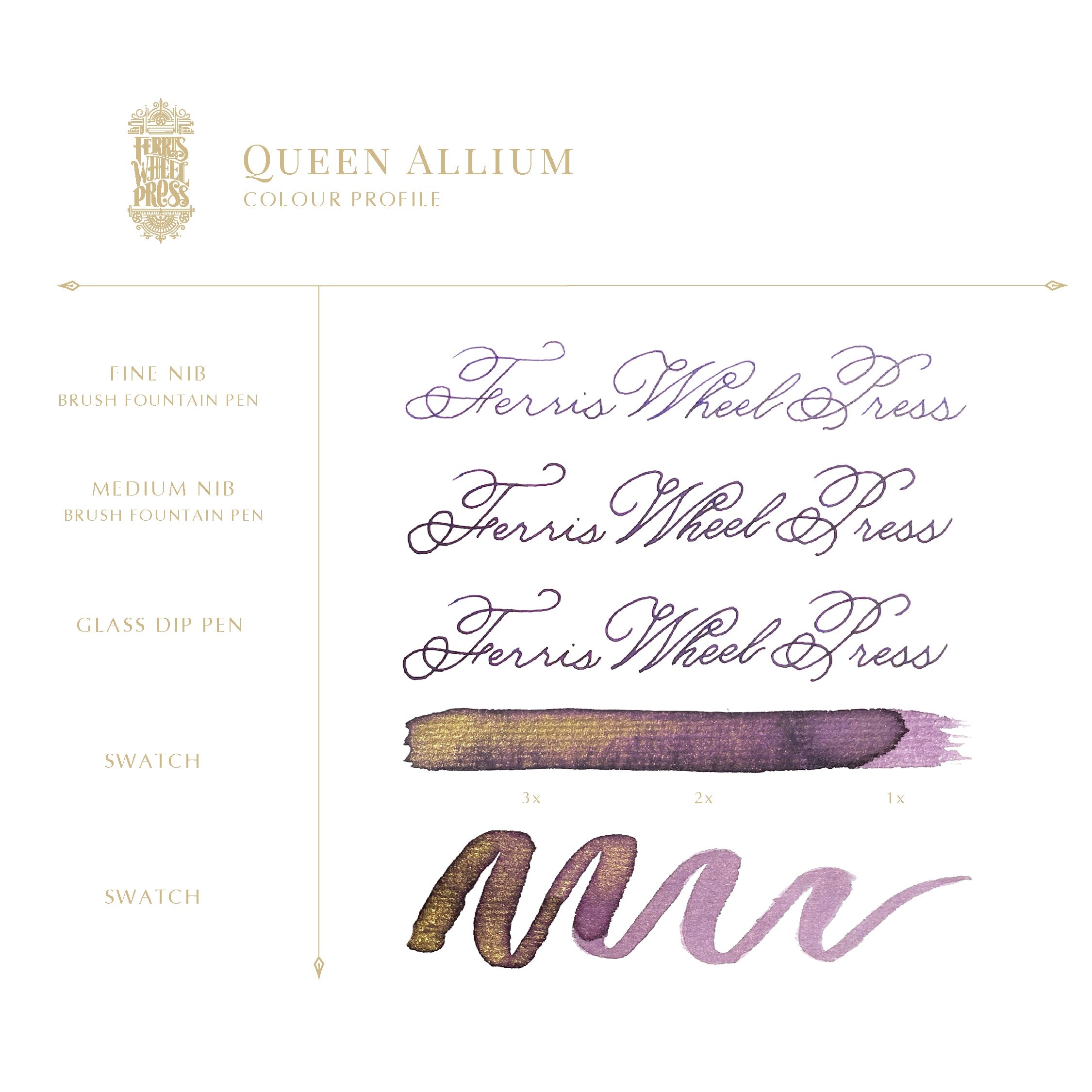 Queen Allium Ferris Wheel Press Ink 10ml | Likely.es